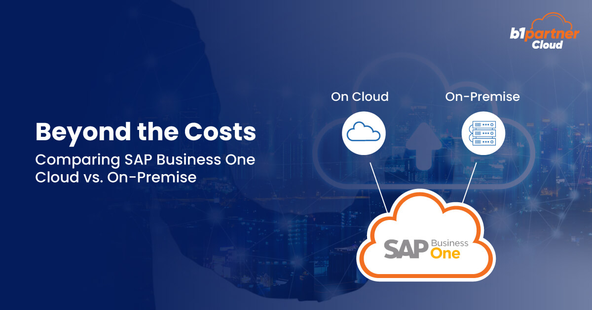 SAP B1 Private Cloud vs. On-Premise: Cost Comparison
